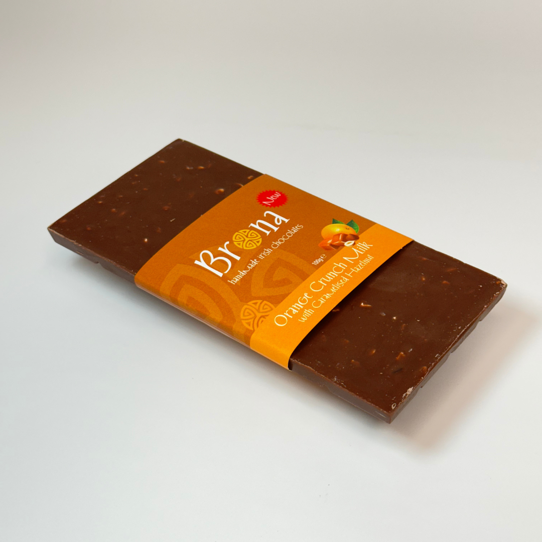 Orange Crunch Milk – Brona Chocolates